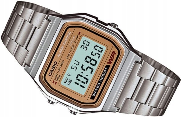 ZEGAREK CASIO VINTAGE A158WEA-9EF DIGITAL RETRO - 11168834589 - oficjalne archiwum Allegro