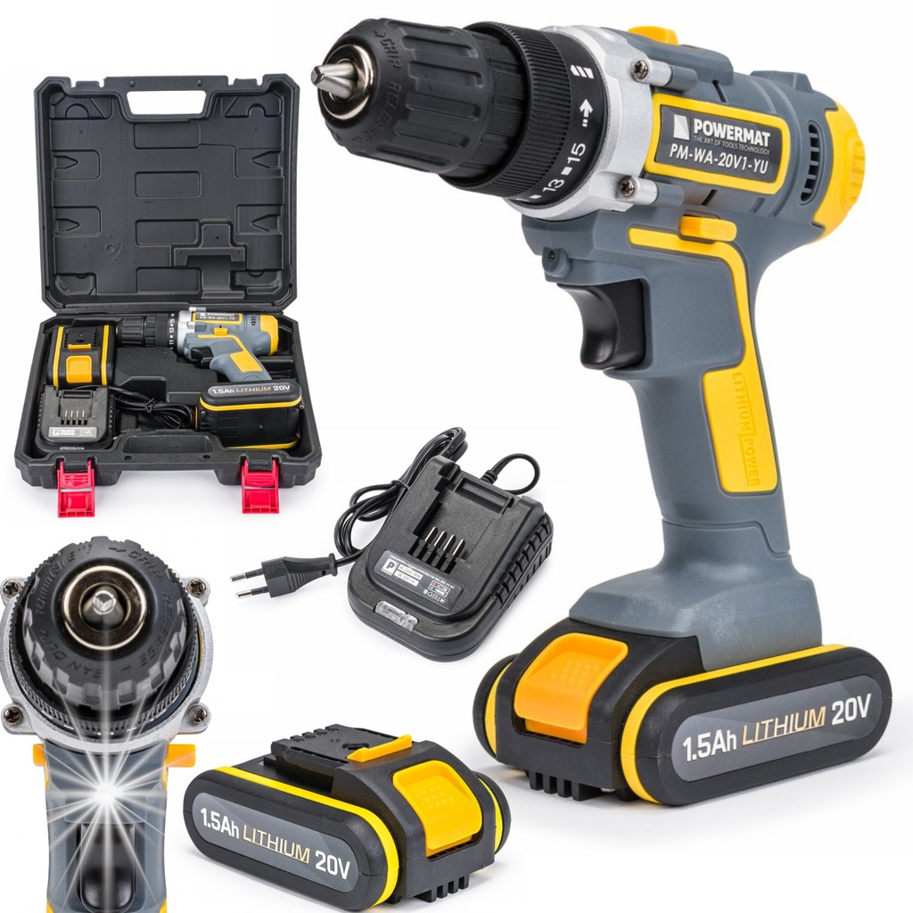 WKRĘTARKA AKUM 2XAH WA-20V1-YU 1,5AH 20V (WALIZKA) - 14061846057 ...