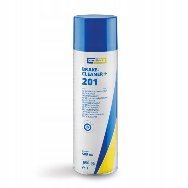 CARTECHNIC ZMYWACZ DO HAMULCÓW BRAKE CLEANER 500ML - 13419537541 - oficjalne archiwum Allegro