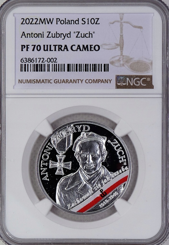 10 zł 2022 Antoni Żubryd Zuch - NGC PF70 MAX - 12927475760 - oficjalne ...