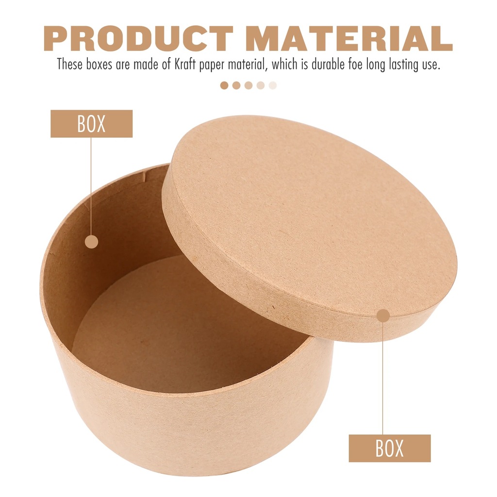 Round Cake Box Cardboard Craft Boxes Rose - 13780039781 - oficjalne ...