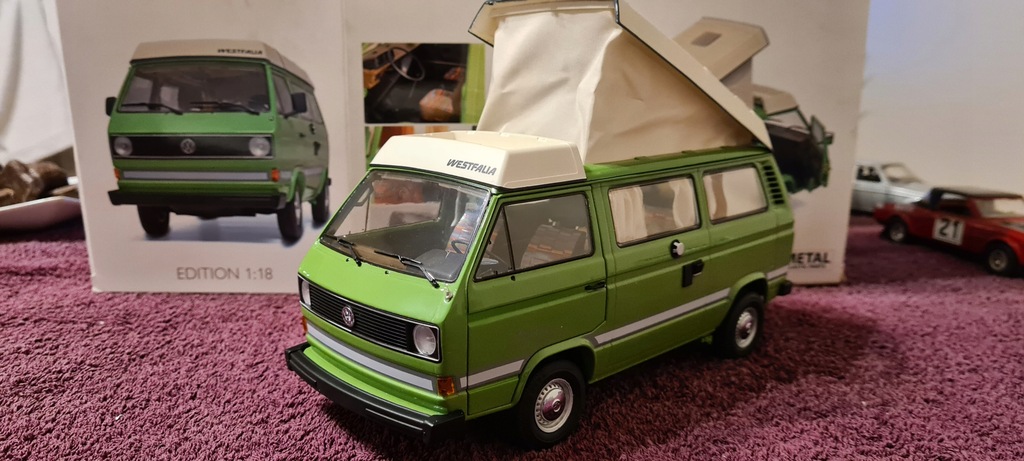 vw T3 joker campingbus 1/18 schuco - 13112704388 - oficjalne archiwum Allegro