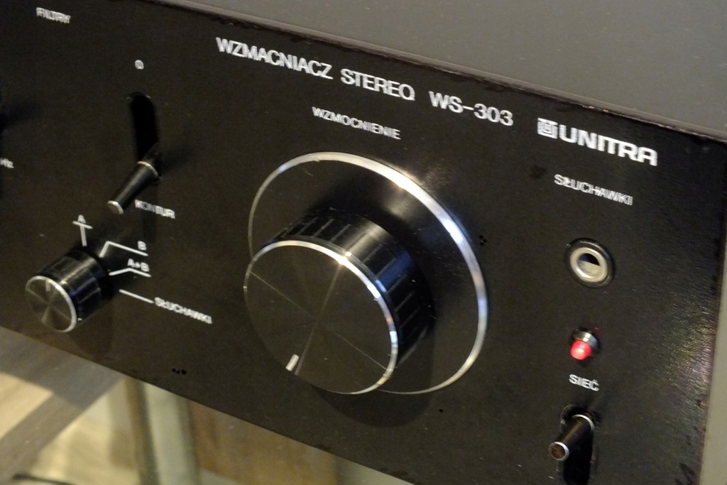 UNITRA FONICA WZMACNIACZ WS-303 BLACK - 11644169422 - oficjalne archiwum Allegro