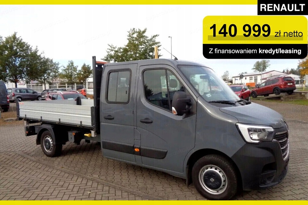 RENAULT Master L3 Zabudowa Brygadowa Wywrotka Dumptruck 2.3 165KM 2022 - 14422699499 - oficjalne ...