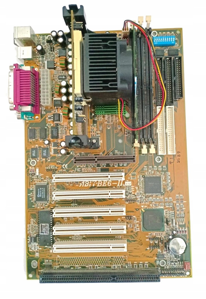 Płyta główna ABIT BE 6 II +procesor +ram + grafika - 13004783656 ...