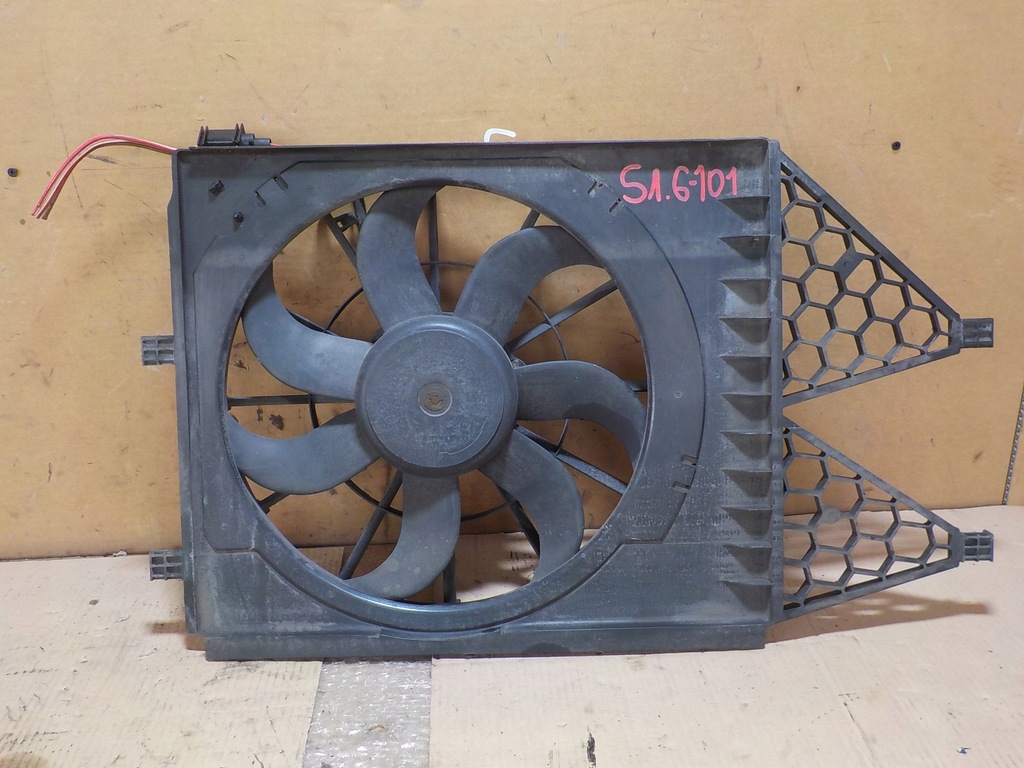FABIA II 1.6TDI WENTYLATOR CHŁODNICY 6R0121207A - 8412381070 ...