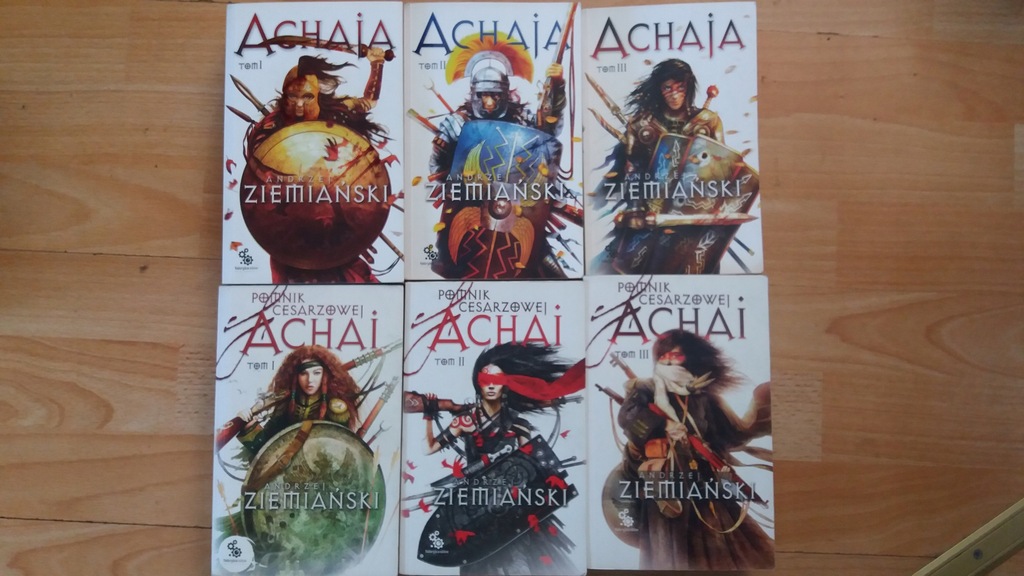 Achaja Pomnik Cesarzowej Achai x 6 Ziemiański - 12690243658 - oficjalne ...