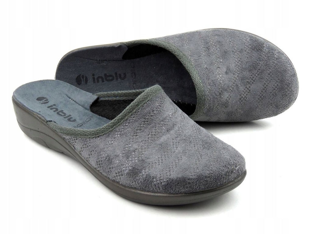KAPCIE DAMSKIE INBLU 5D-22 PAPCIE PANTOFLE DOMOWE - 15641465928 ...