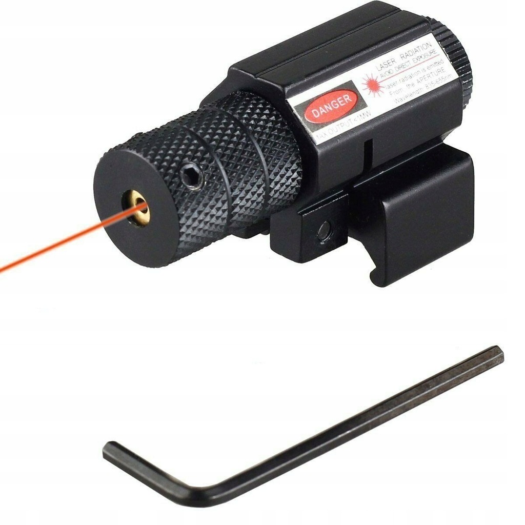 Celownik laserowy czerwony RED DOT Laser 22 mm ASG - 7770224466 - oficjalne archiwum Allegro