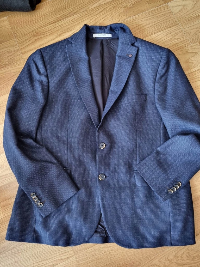 granatowa marynarka BAUMLER stan idealny roz. S-M - 13928685827 - oficjalne archiwum Allegro