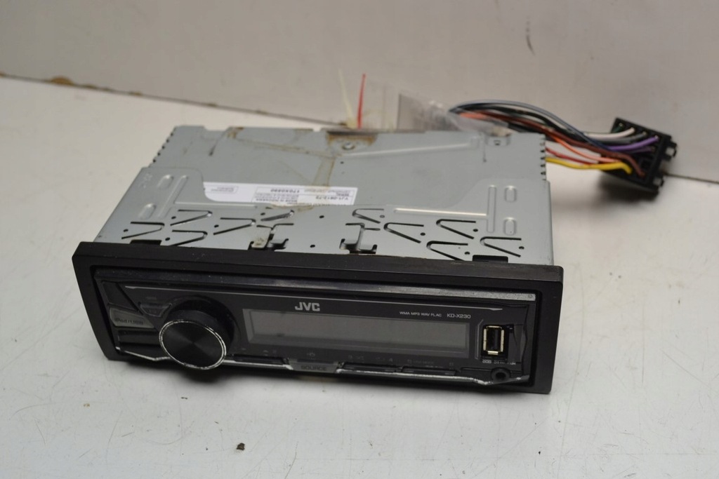 Radioodtwarzacz Radio MP3 USB JVC KD-X230 - 10479047020 - oficjalne archiwum Allegro