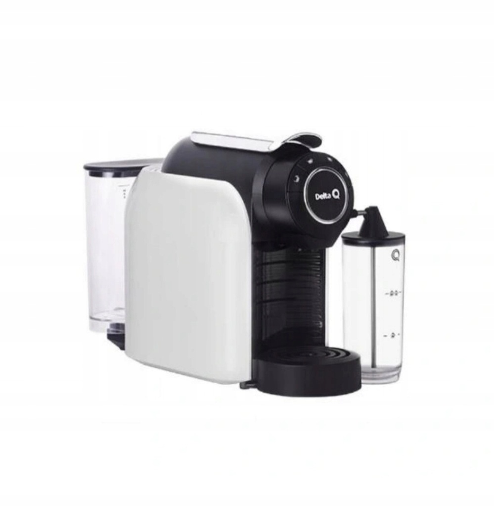 Ekspres do kawy kapsułkowy Delta Q ze spieniaczem - 11095647570 - oficjalne archiwum Allegro