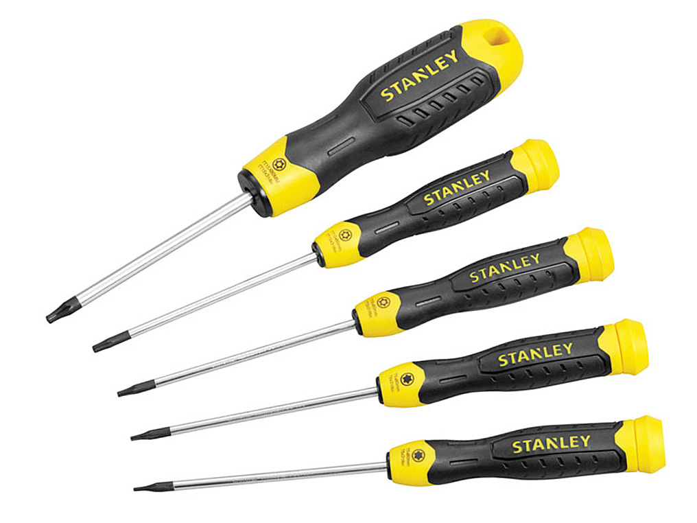 STANLEY 65-155 zestaw śrubokręt wkrętaki TORX 5szt - 6590383347 - oficjalne archiwum Allegro
