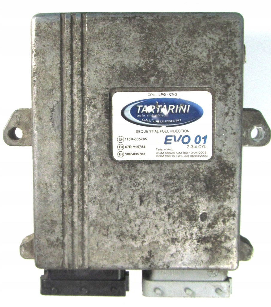 STEROWNIK KOMPUTER lpg TARTARINI EVO 01 2-3-4cyl - 11969356355 ...