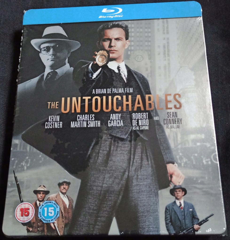 Untouchables Nietykalni Blu-ray Steelbook nowy - 12150773725 ...