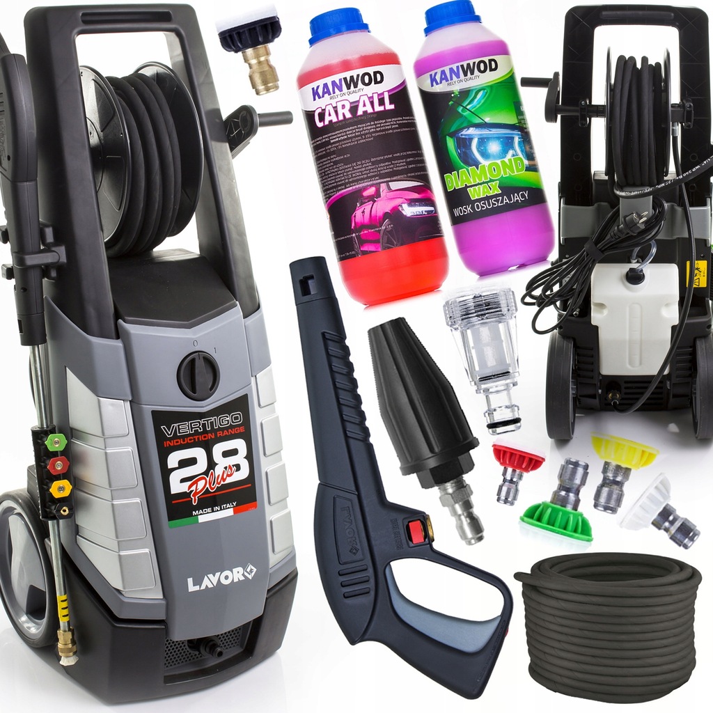 MOCNA MYJKA CIŚNIENIOWA LAVOR VERTIGO 28+ MOSIĘŻNA - 7838725719 - oficjalne archiwum Allegro