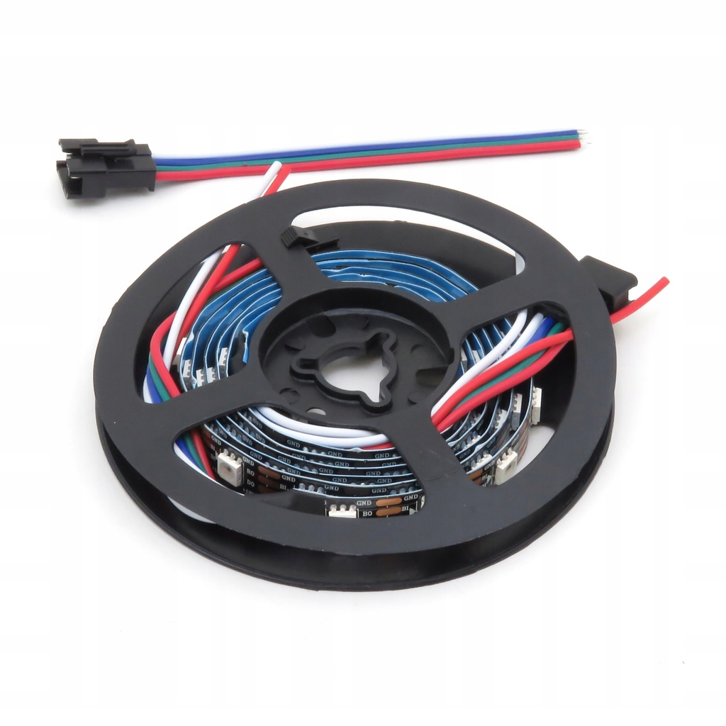 Taśma LED RGB WS2815 1m (60 LED/m) czarna PCB - 13093509724 - oficjalne ...