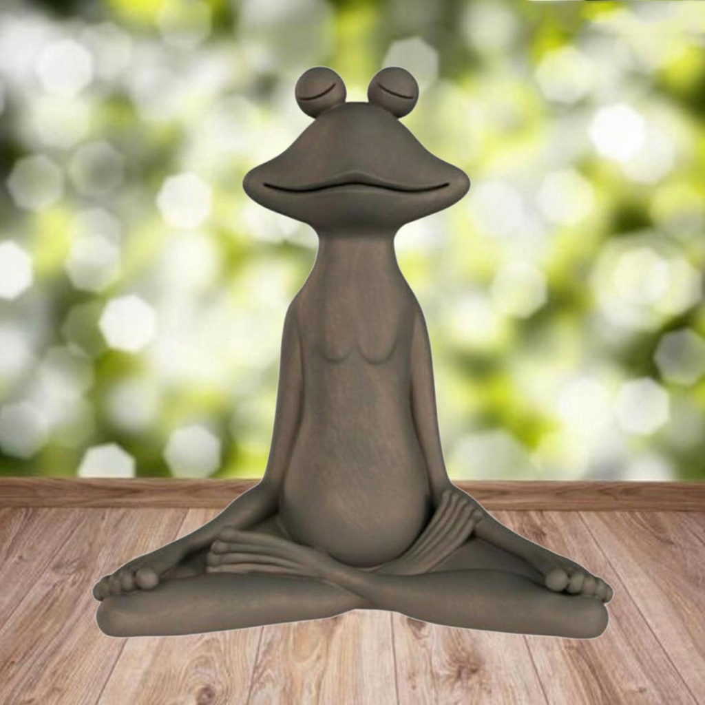 Zen Budda Żaba Figurka Posąg Buddy Medytacja - 11072047354 - oficjalne ...