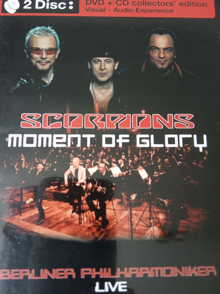 SCORPIONS , moment of glory , dvd + cd - 13953205566 - oficjalne archiwum Allegro