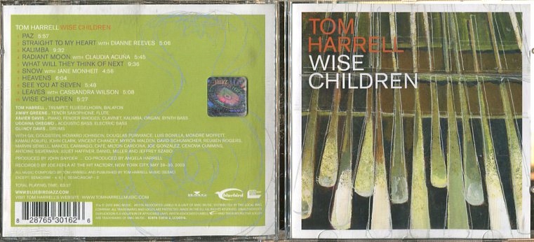 TOM HARRELL - WISE CHILDREN CD / BR1688 - 7810830576 - oficjalne ...