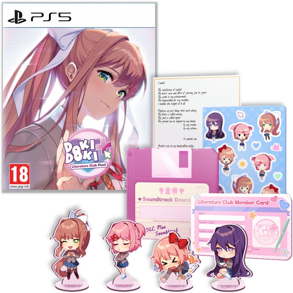 Doki Doki Literature Club Plus! Ps5 Playstation 5 - 10996526556 ...