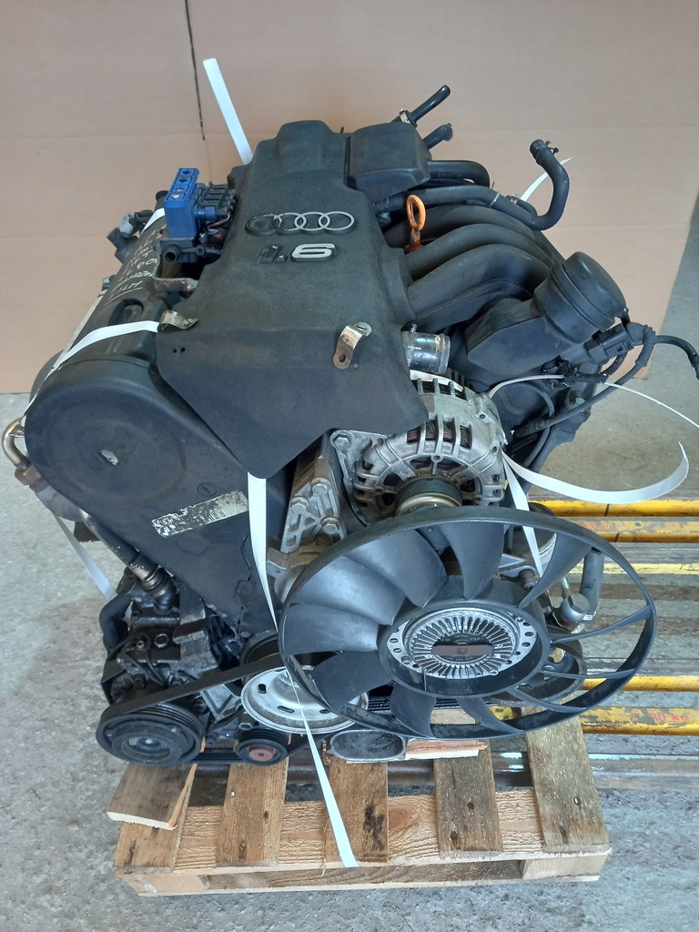 SILNIK 1.6 8V ALZ KOMPLETNY AUDI A4 LIFT PASSAT B5 PEWNIAK FILM Z PRACY ...