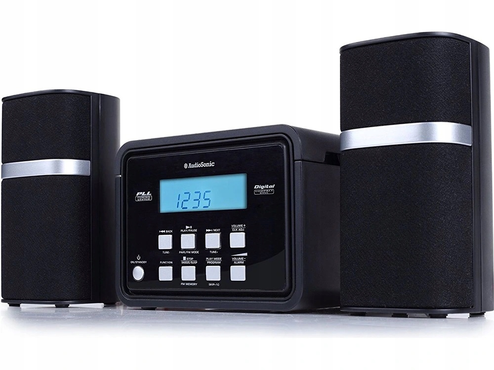HF-1251 MINI WIEŻA HI-FI STEREO FM AUX CD PLL out - 11048904582 ...