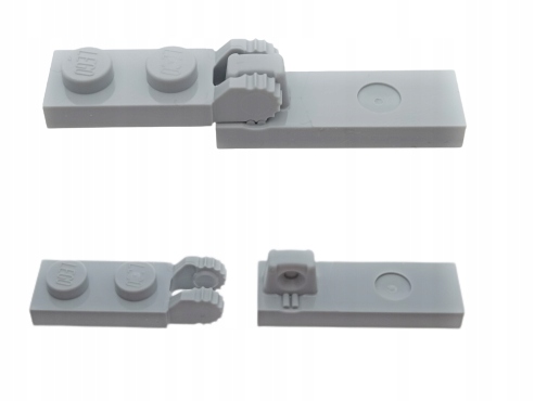 LEGO ZAWIAS HINGE JASNY SZARY 44302 44300 - 2 KPL - 12597867553 ...