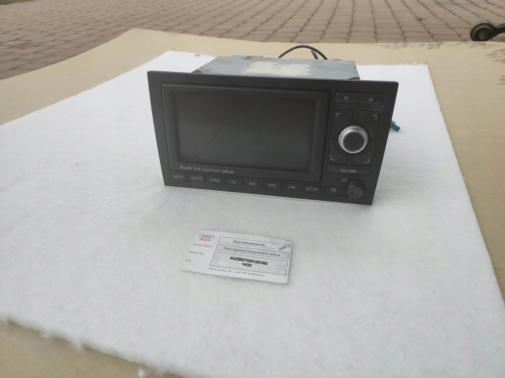 Radio nawigacja RNS-E Audi A4 B6 B7 Spolszczona - 9643498375 - oficjalne archiwum Allegro