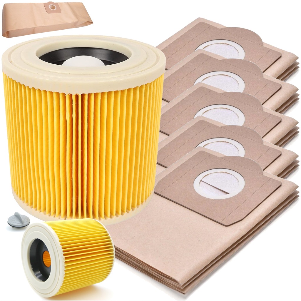 FILTR WORKI DO ODKURZACZA KARCHER WD3 MV3 WD 3 - 12539534182 ...