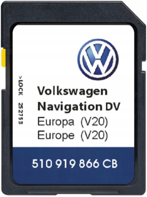 MAPA Karta SD Volkswagen VW Discover PRO V20 2023r - 13841372990 ...