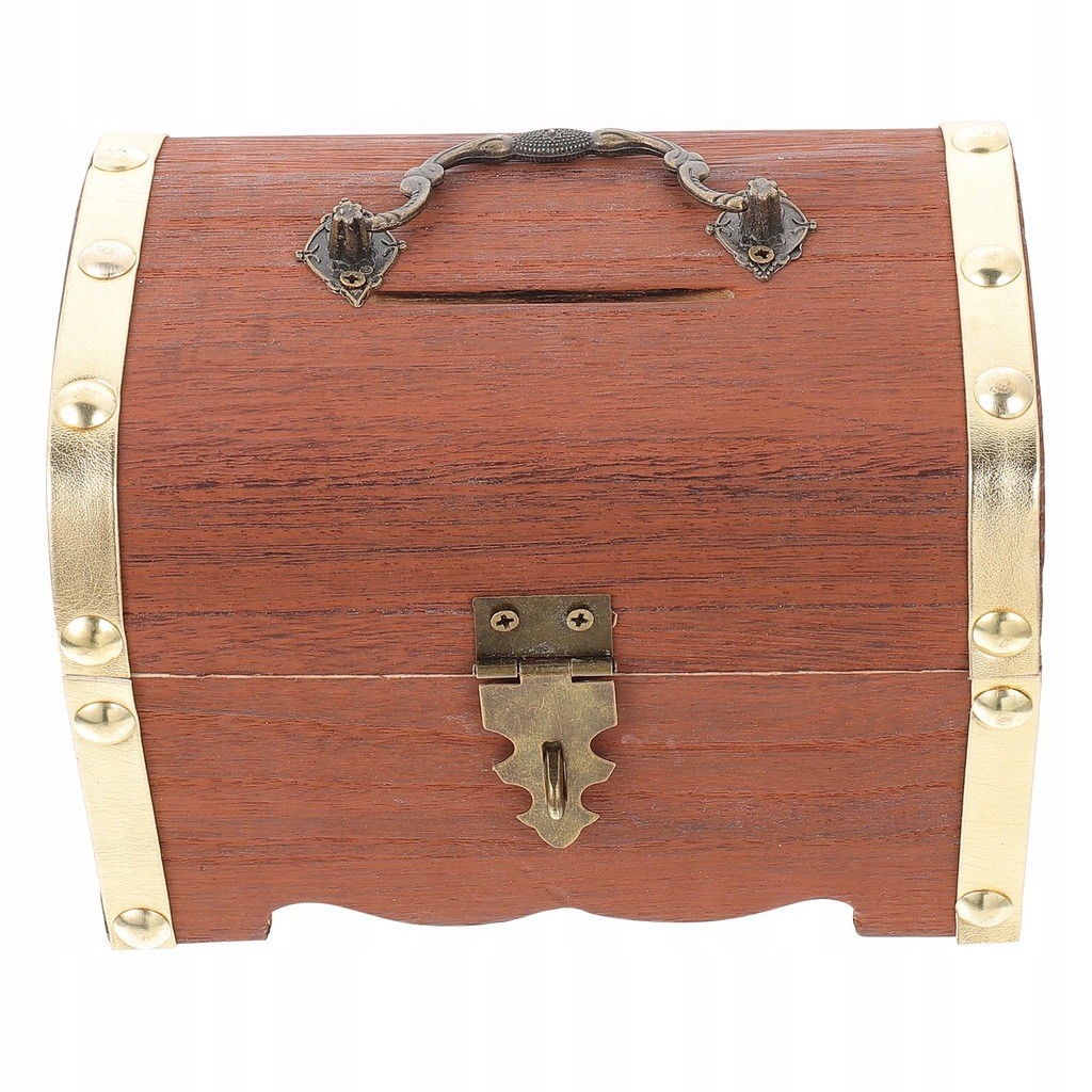 Wooden Coins Piggy Bank Kids Keepsake Box - 13747313403 - oficjalne ...