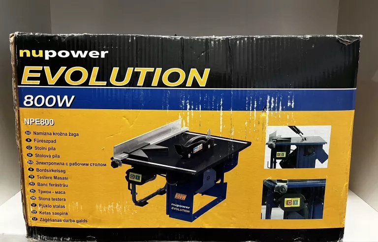 PIŁA STOŁOWA NUPOWER EWOLUTION NPE800 // 800 W - 14067013310 ...