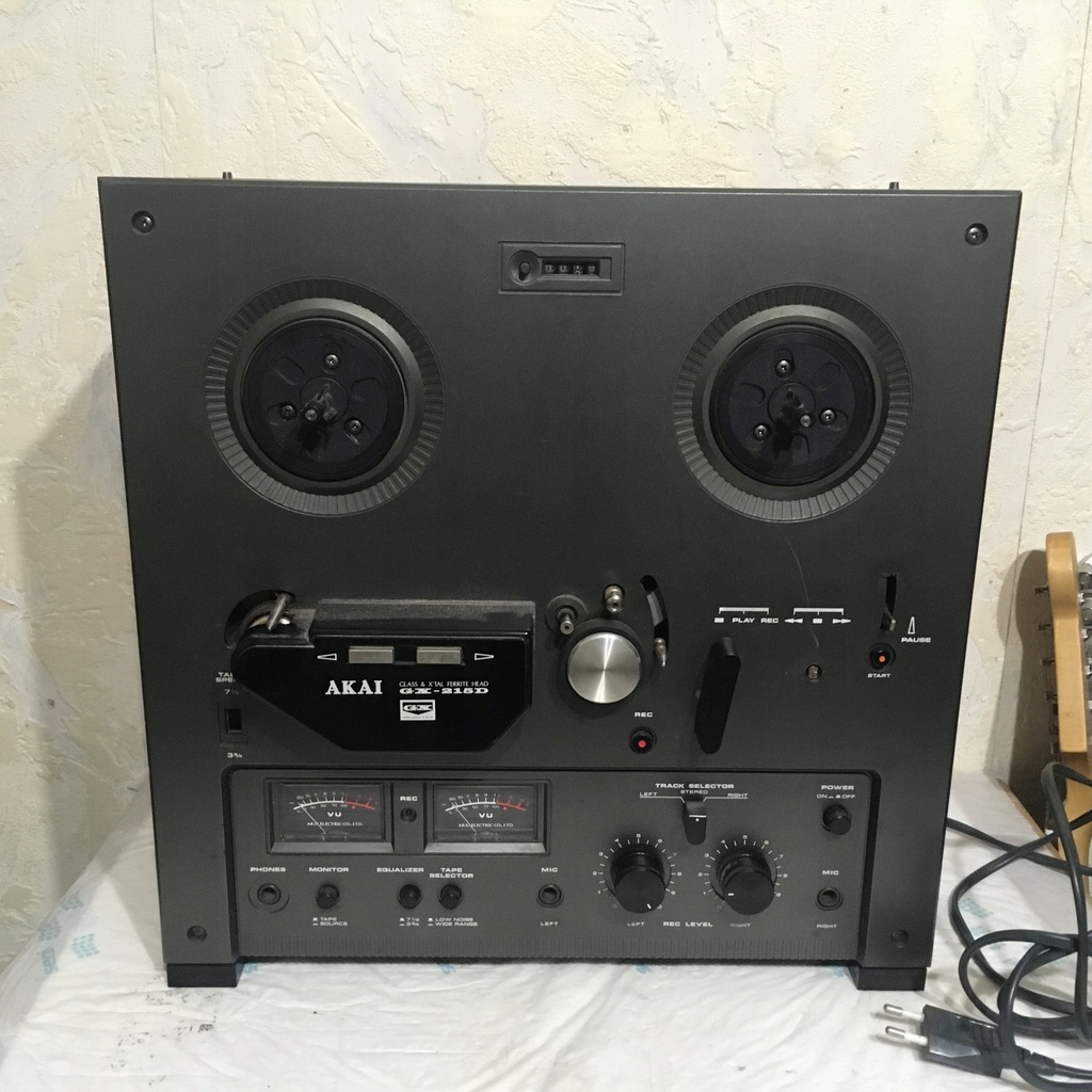 Magnetofon szpulowy Akai GX-215D. - 12755044650 - oficjalne archiwum Allegro