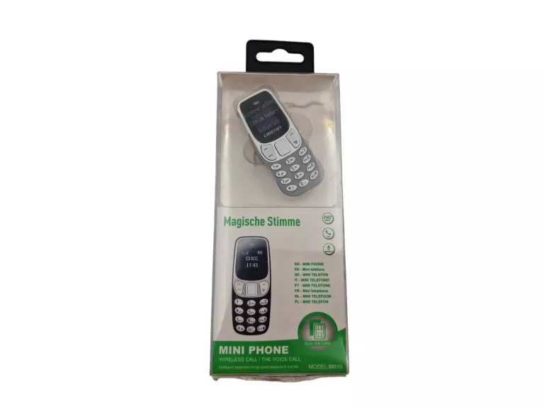 MIKROTELEFON L8ZTAR MODEL BM10 DUAL SIM - 14158650110 - oficjalne ...