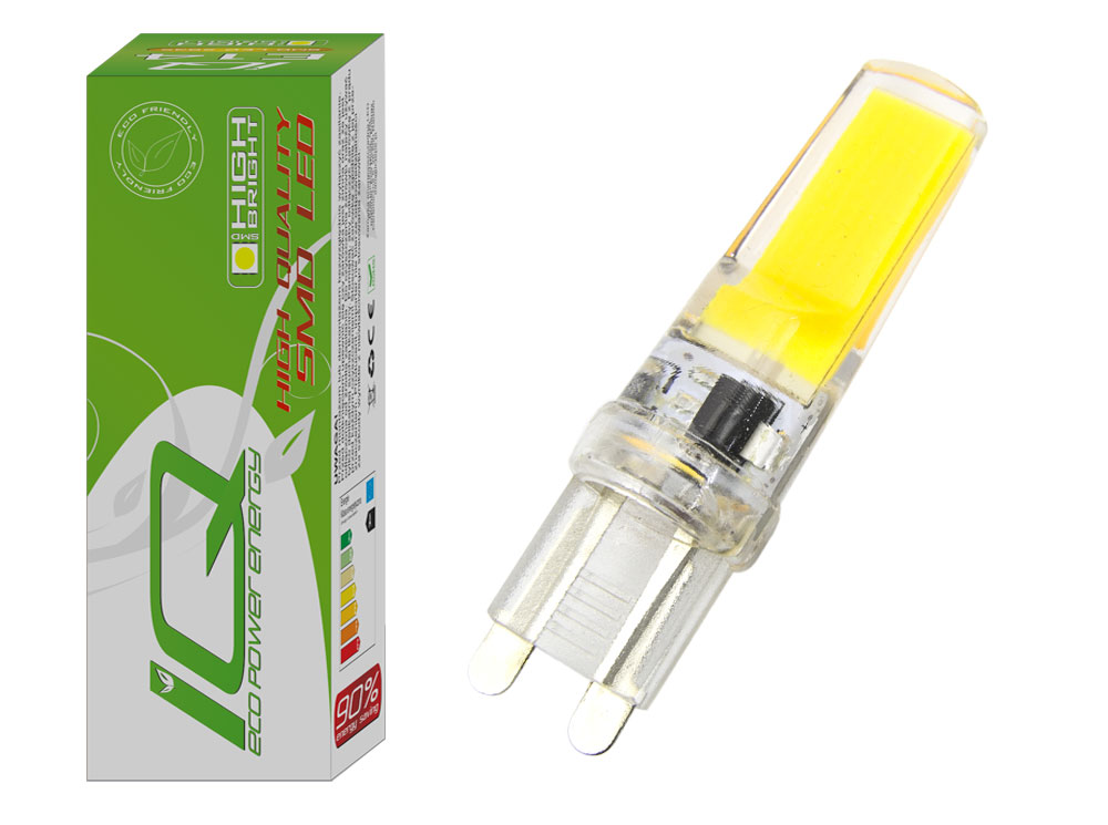 ŻARÓWKA G9 COB LED 230V 4W 390LM ZIMNA - 6897946238 - oficjalne archiwum Allegro