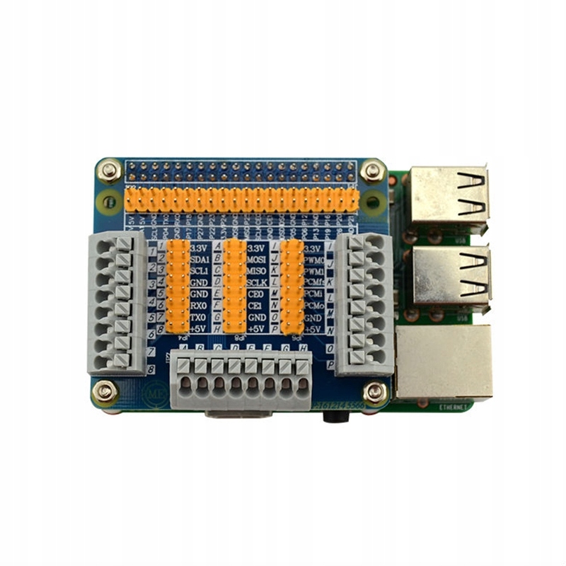 Raspberry Pi 2/3 model b Rozszerzenie GPIO Wielofu - 12745570169 ...