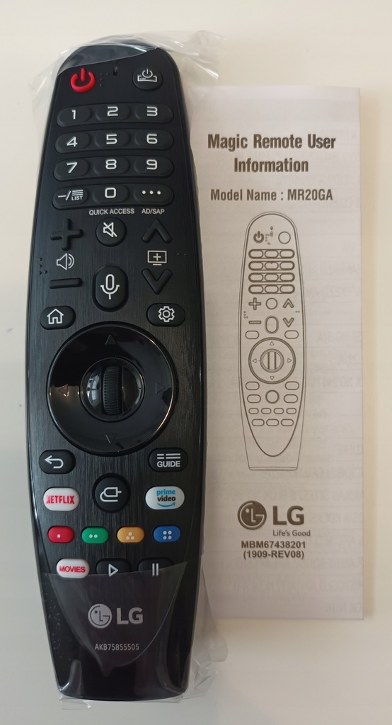 Pilot LG AN-MR20GA ORYGINALNY! - 12741453637 - oficjalne archiwum Allegro