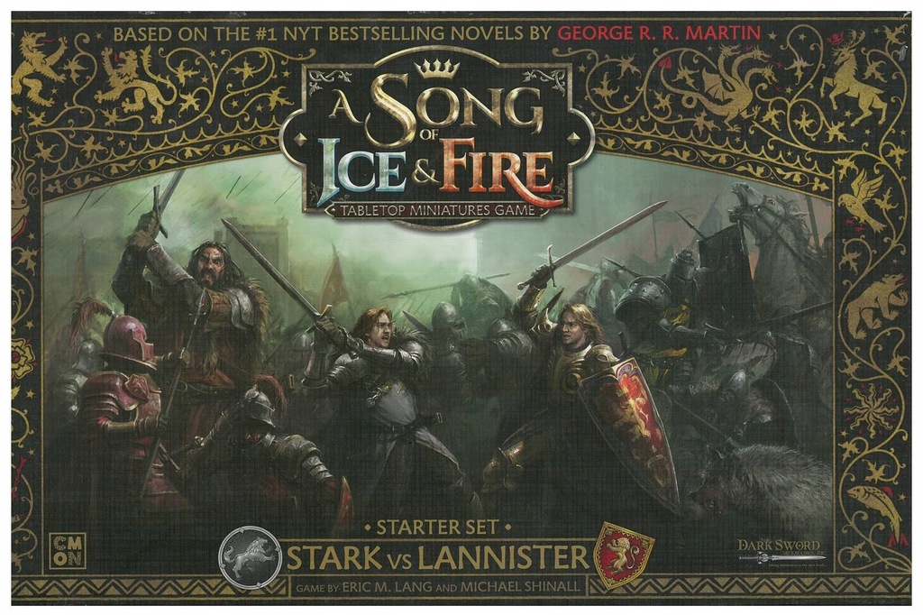 Gra o Tron A Song of Ice And Fire Miniature Game Stark vs Lannister ...