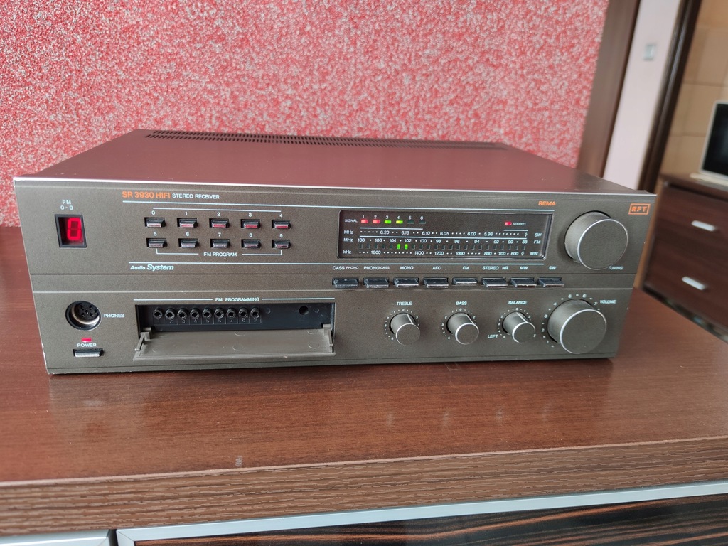 Amplituner Stereo RFT Rema SR3930 HiFi Sprawny! - 13549020810 ...
