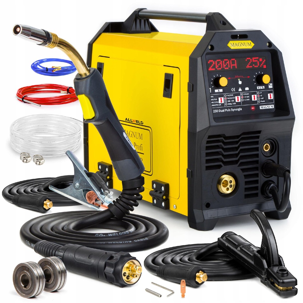 SPAWARKA MIGOMAT MAGNUM MIG 230 Dual PULS SYNERGIA - 10719959760 - oficjalne archiwum Allegro