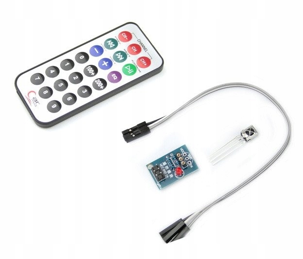 Pilot IR + odbiornik podczerwieni VS1838 - 10884350505 - oficjalne ...