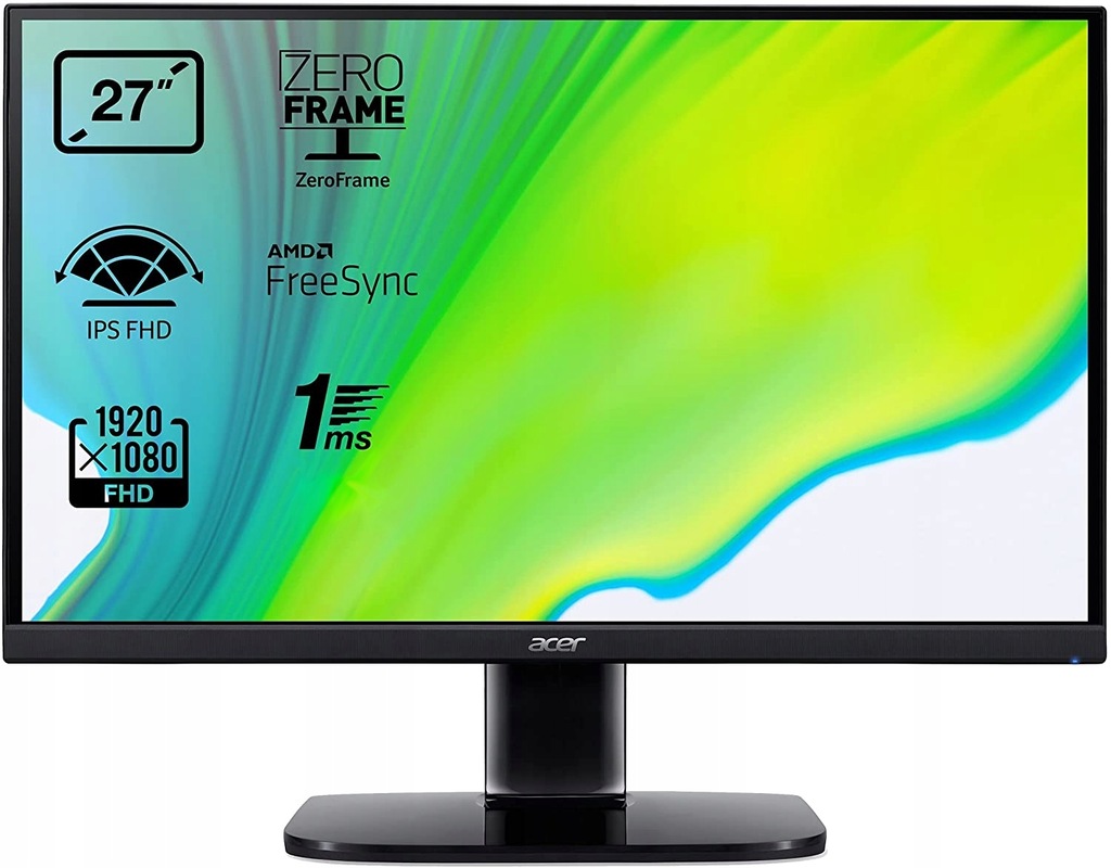 Monitor 27'' Acer KA272 IPS 1ms FHD AMD FreeSync - 12313225030 ...