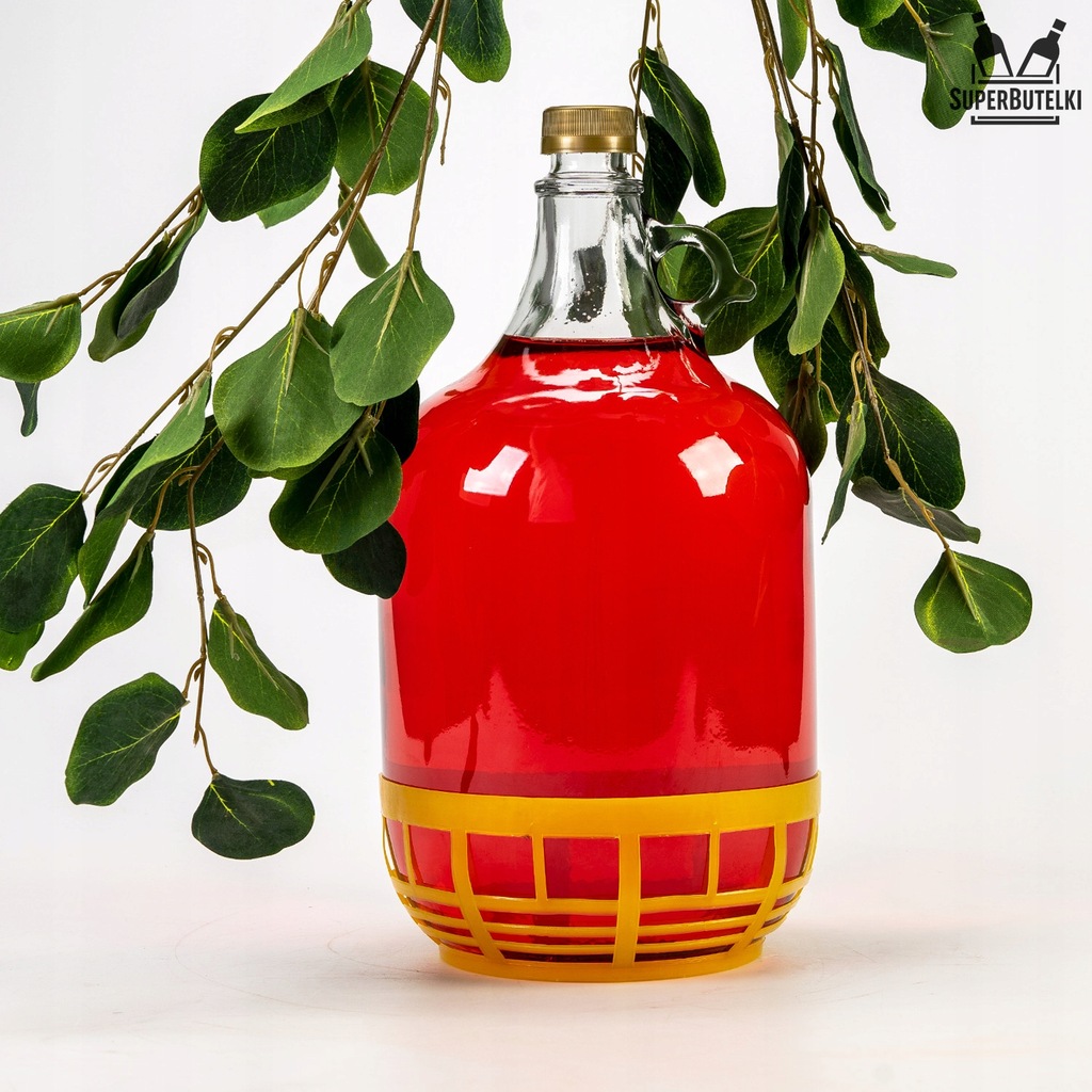 6x GĄSIOR 5L BALON DAMA na NALEWKI WINO + ZAKRĘTKA - 12822209146 ...