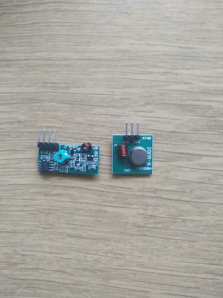 Moduł radiowy nadajnik odbiornik 433MHz Arduino - 7797277460 ...