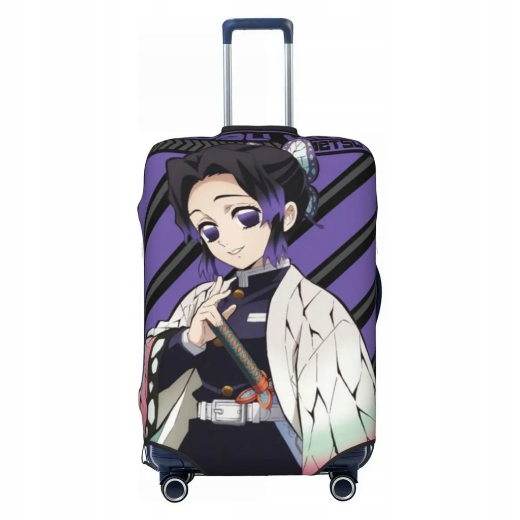 KIMETSU NO YAIBA SHINOBU KOCHO Suitcase Cover Demon Slayer Flight ...