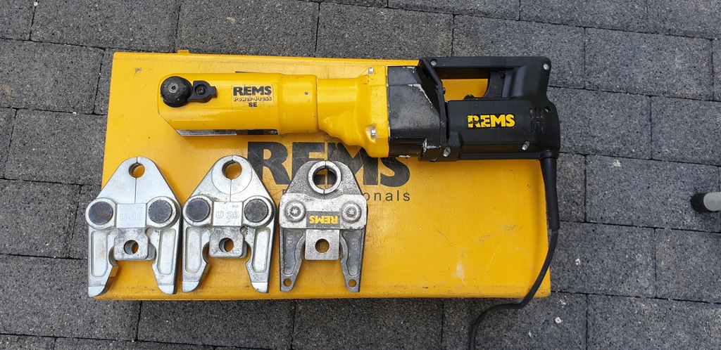 Zaciskarka prasa do rur Rems Power Press E PEX U16 - 8288665160 ...