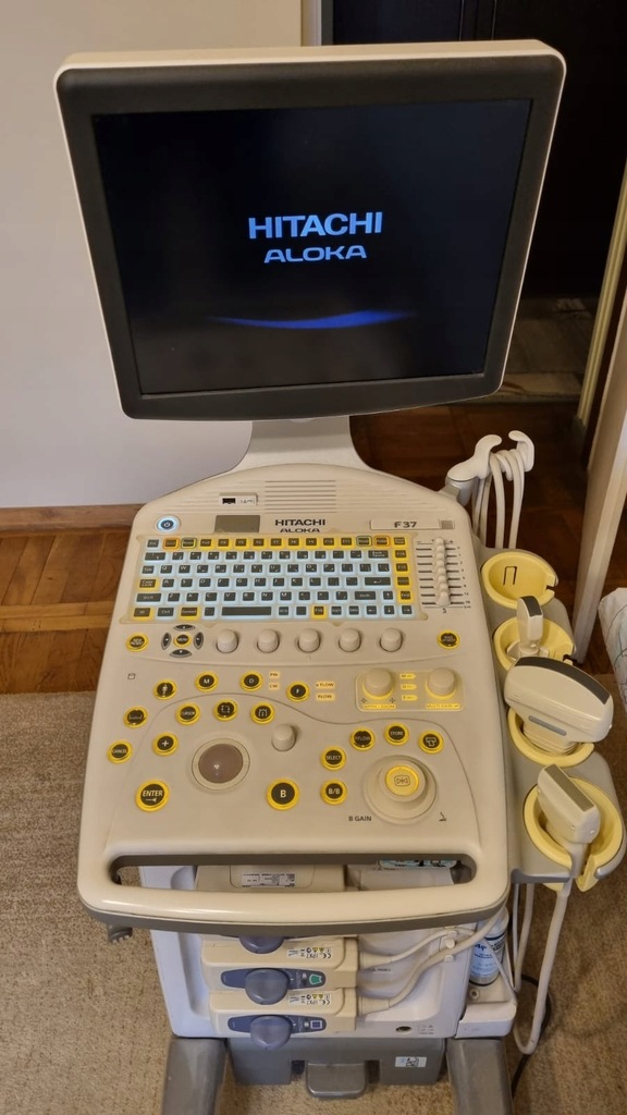 USG, Ultrasonograf Hitachi Aloka F37 - OKAZJA! - 12904875686 ...