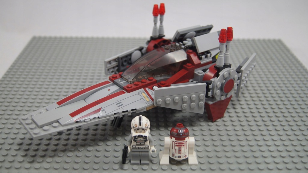 Lego Star Wars 75039 V-wing Starfighter figurki - 11927732189 ...