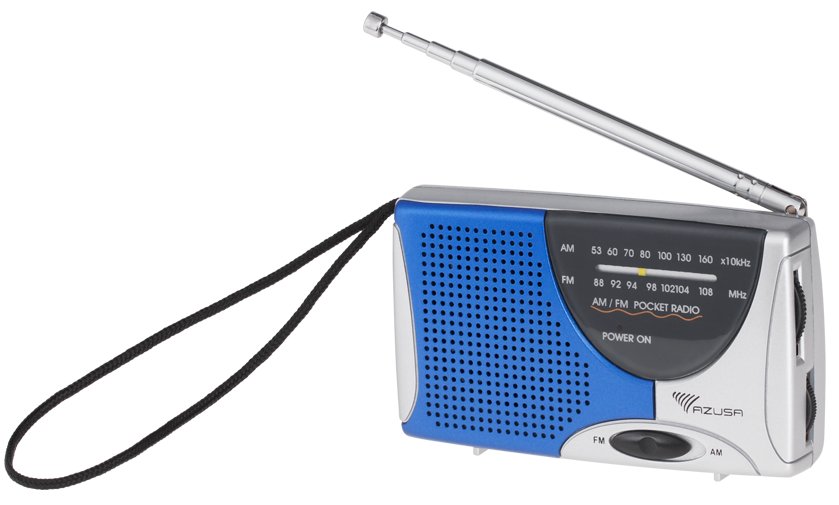RADIO PRZENOŚNE MAŁE 2xAAA kieszonkowe mini radio - 6744061690 - oficjalne archiwum Allegro